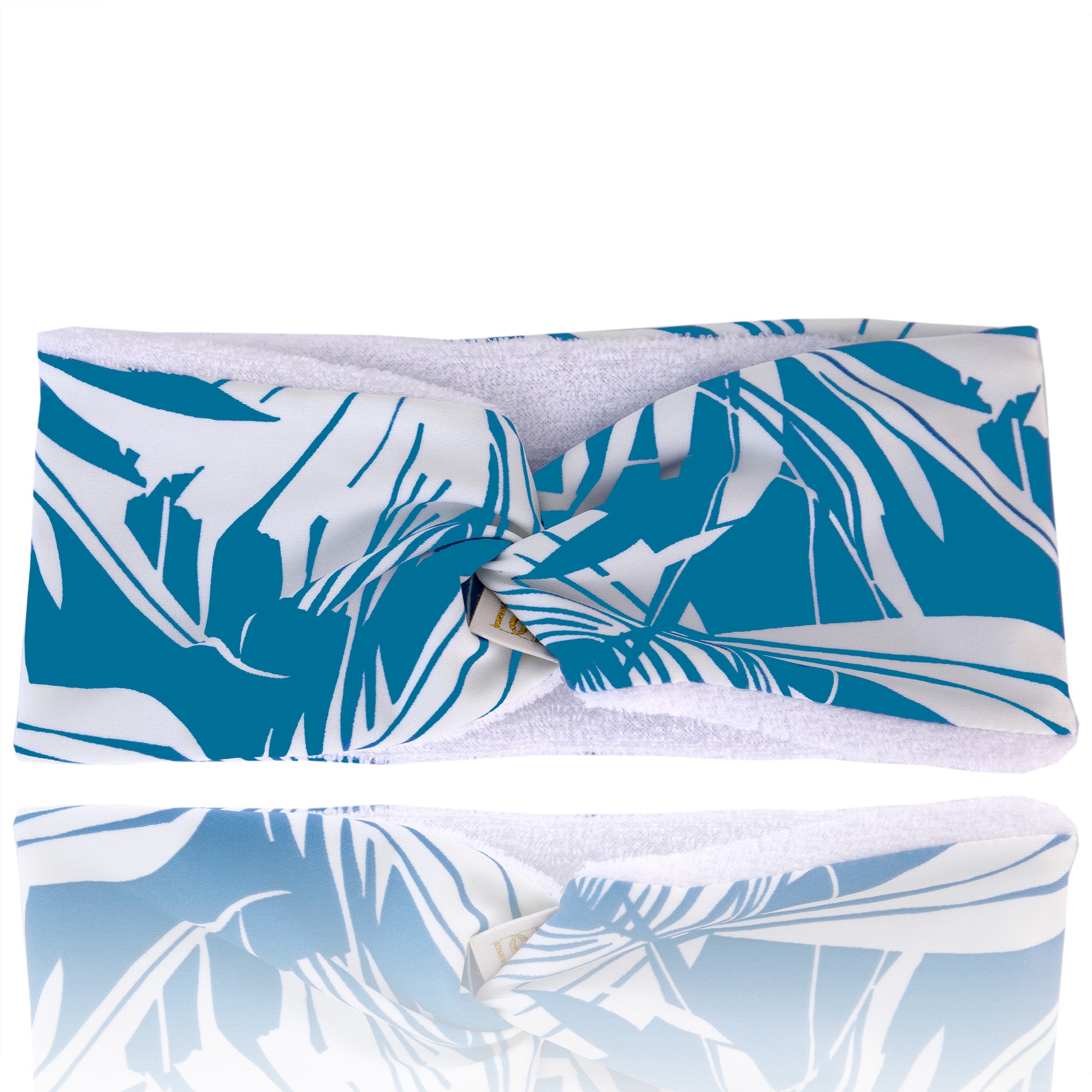 Blue Palms Lycra Hairband - Makeup Removal - Machine Washable - Made In ...