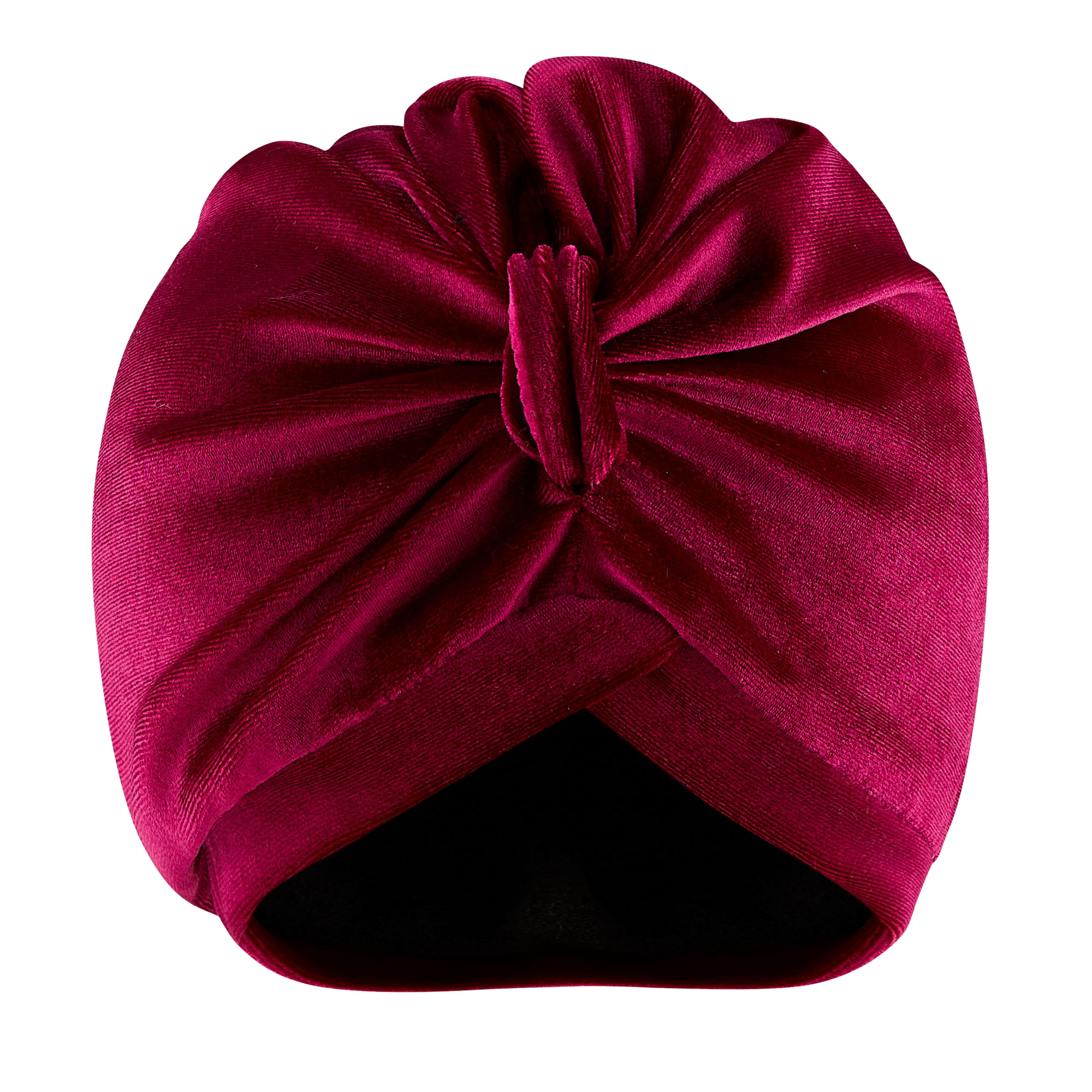 Large Raspberry Red Stretch Velvet Drying Turban For Women - Microfibre ...